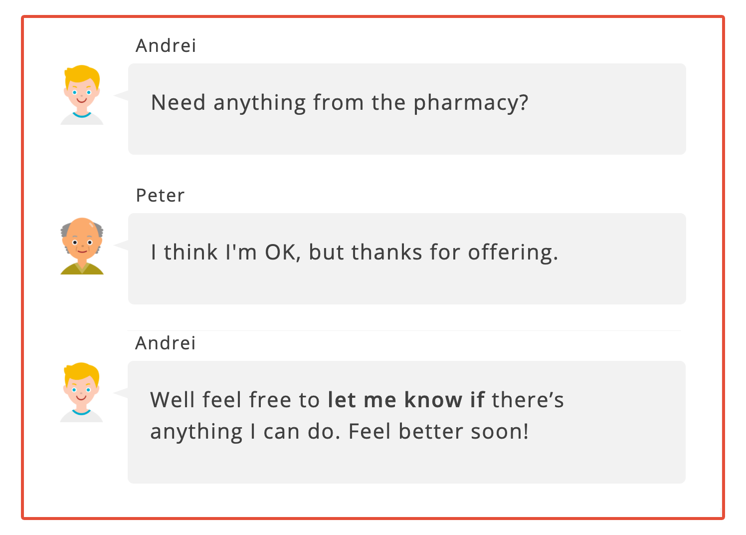 English Phrases To Say When Someone Is Sick