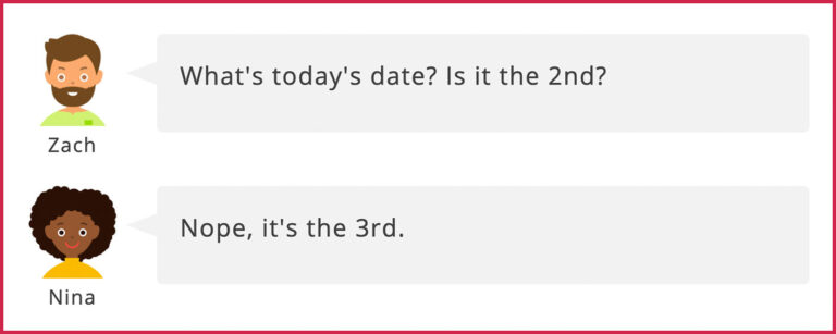 How to Correctly Say the Date in English